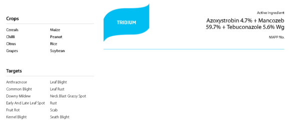 UPL launched multisite fungicide Tridium in Argentina – News & Updates