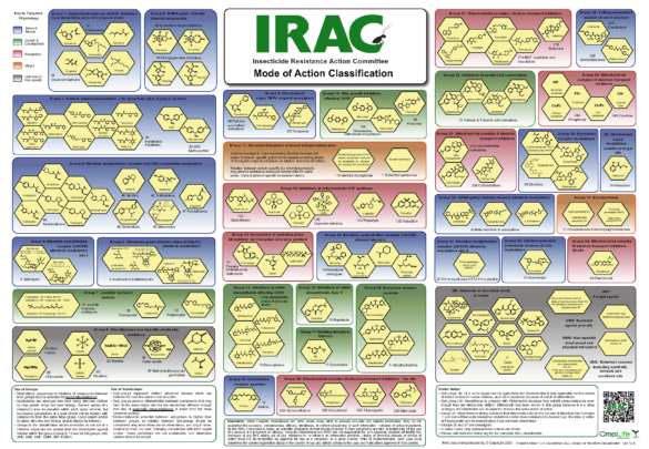 Insecticide Resistance Action Committee (IRAC) – Published New Mode of ...