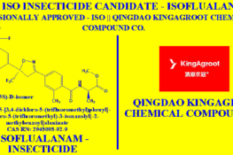 BAYER CROP SCIENCE HERBICIDE CANDIDATE – ICAFOLIN – GOT ISO STATUS-1750 ...
