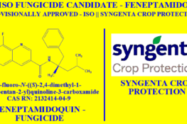 ISO Update June 2023 – New Herbicide Candidate – From Syngenta Crop ...