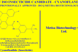 Patented New ISO Name Approved – November 2025: Cyanoflanilide, A New ...